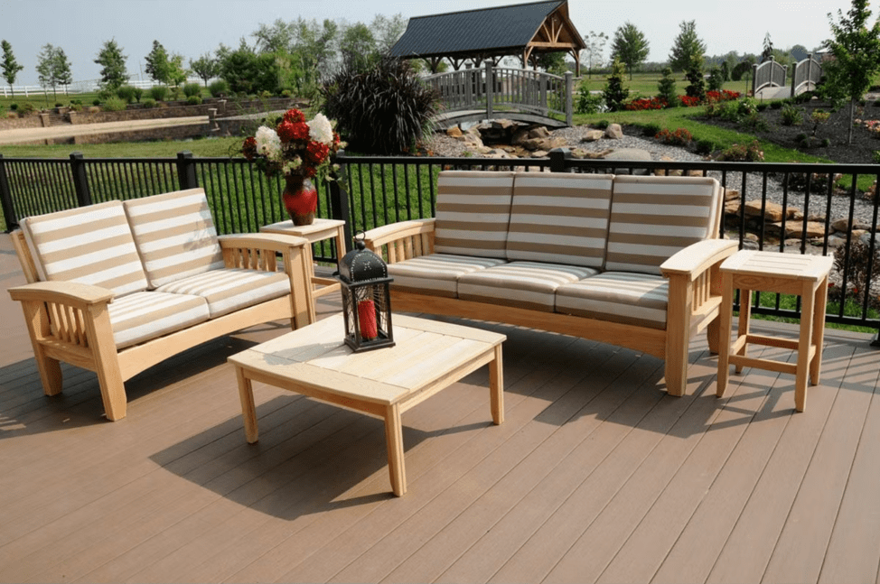 Outdoor Cypress Wood Furniture Decking Out Your Outdoor Space – SCMA